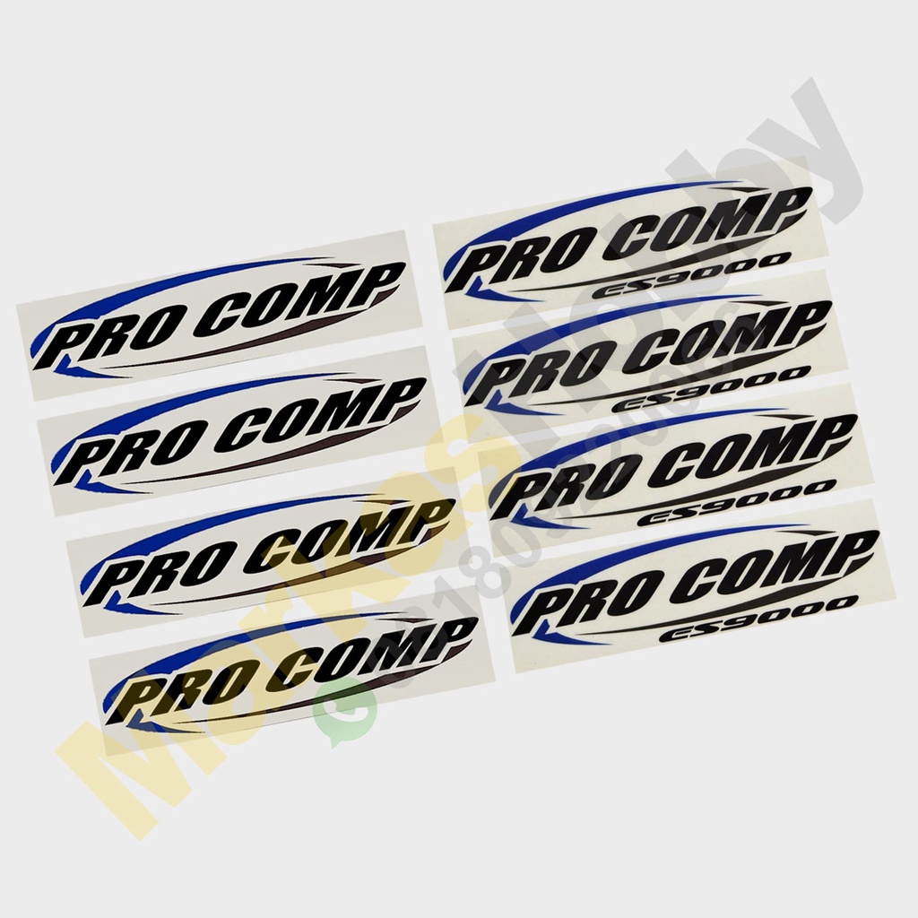 Jual Stiker Pro Comp Shock Set | Shopee Indonesia