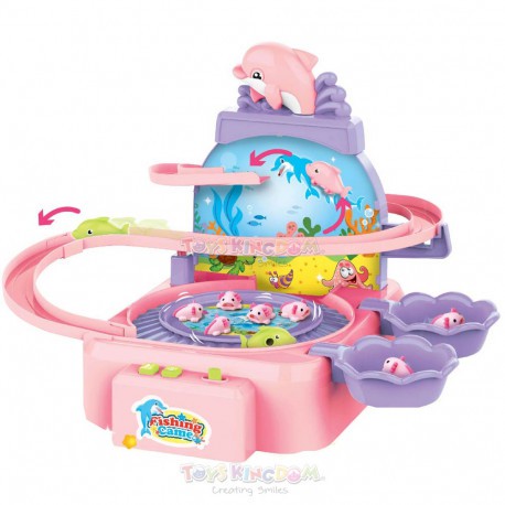 Jual Kiddy Fun Fishing Set Toys Fish Slide Water Play | Shopee Indonesia