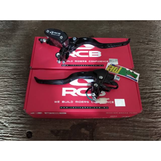 Jual Master rem kanan rcb oval handle rem kiri atau kopling racing boy | Shopee Indonesia