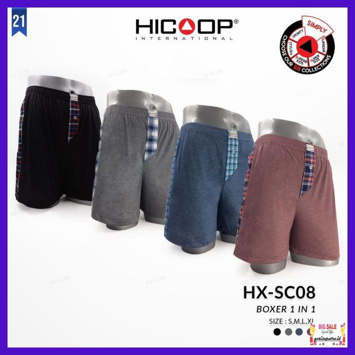 Jual XERBO- HICOOP BOXER HX-SC 08 -ASLIII. | Shopee Indonesia