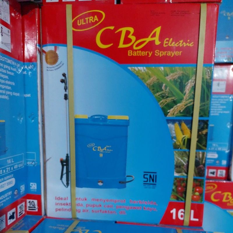 Jual SPRAYER TANGKI CBA TIPE 3 ELEKTRIK 16 L semprot pertanian | Shopee ...