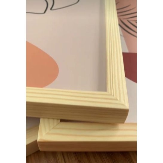 Jual Frame Kayu/Figura Kayu/Bingkai Kayu Natural | Shopee Indonesia