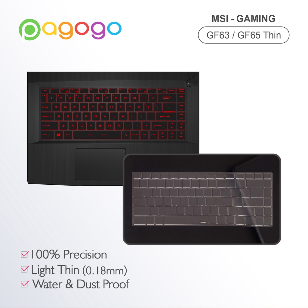 Jual Screen Guard Skin Keyboard Protector Garskin Stiker Laptop Msi ...