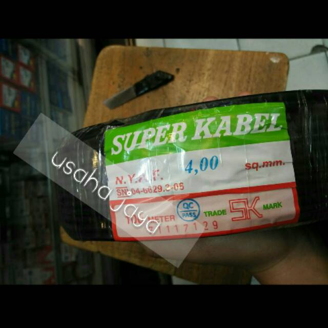 Jual Kabel super kabel listrik Nyaf 4 mm | Shopee Indonesia