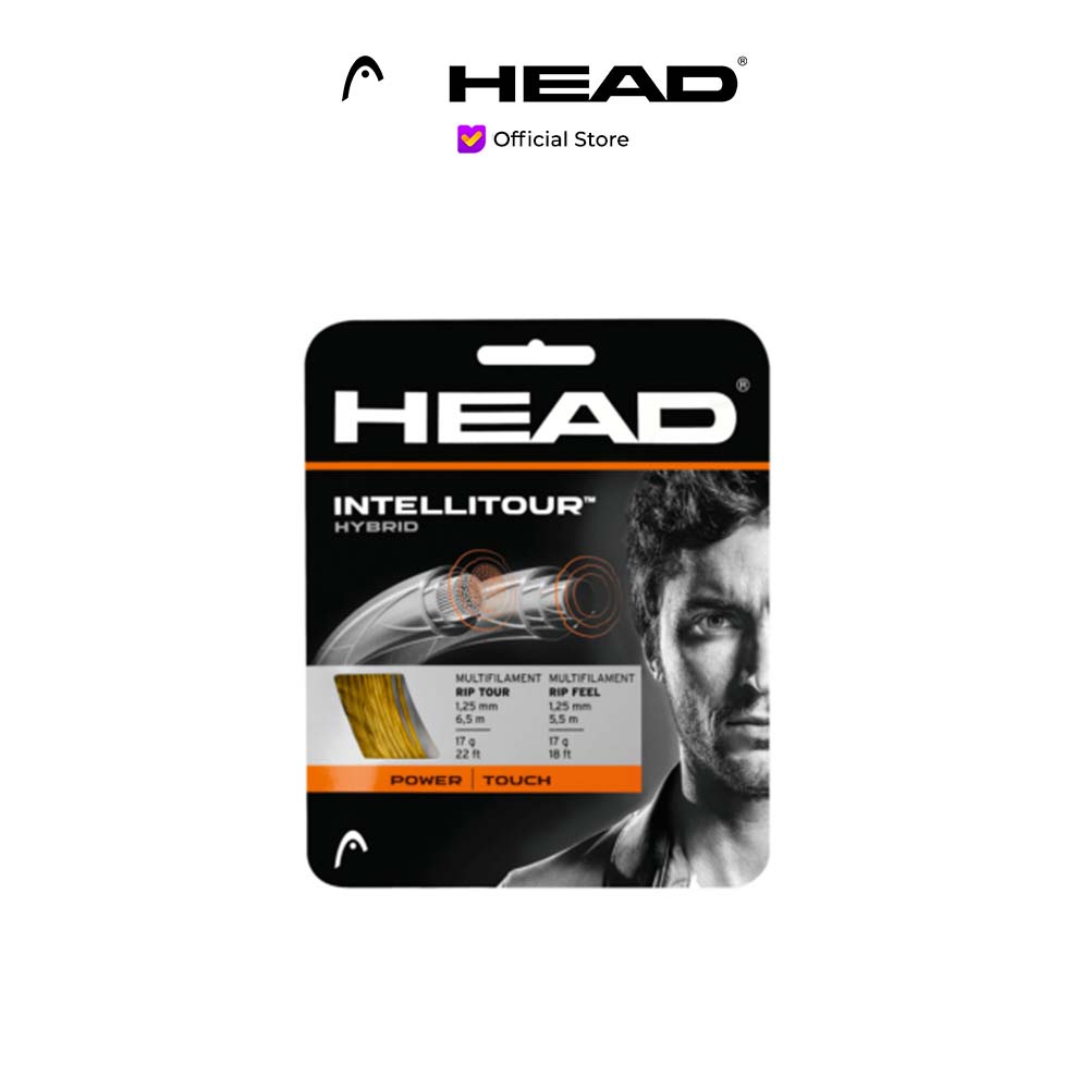 Jual HEAD Tennis Strings Intellitour Set 17 Natural 281002 - Senar ...
