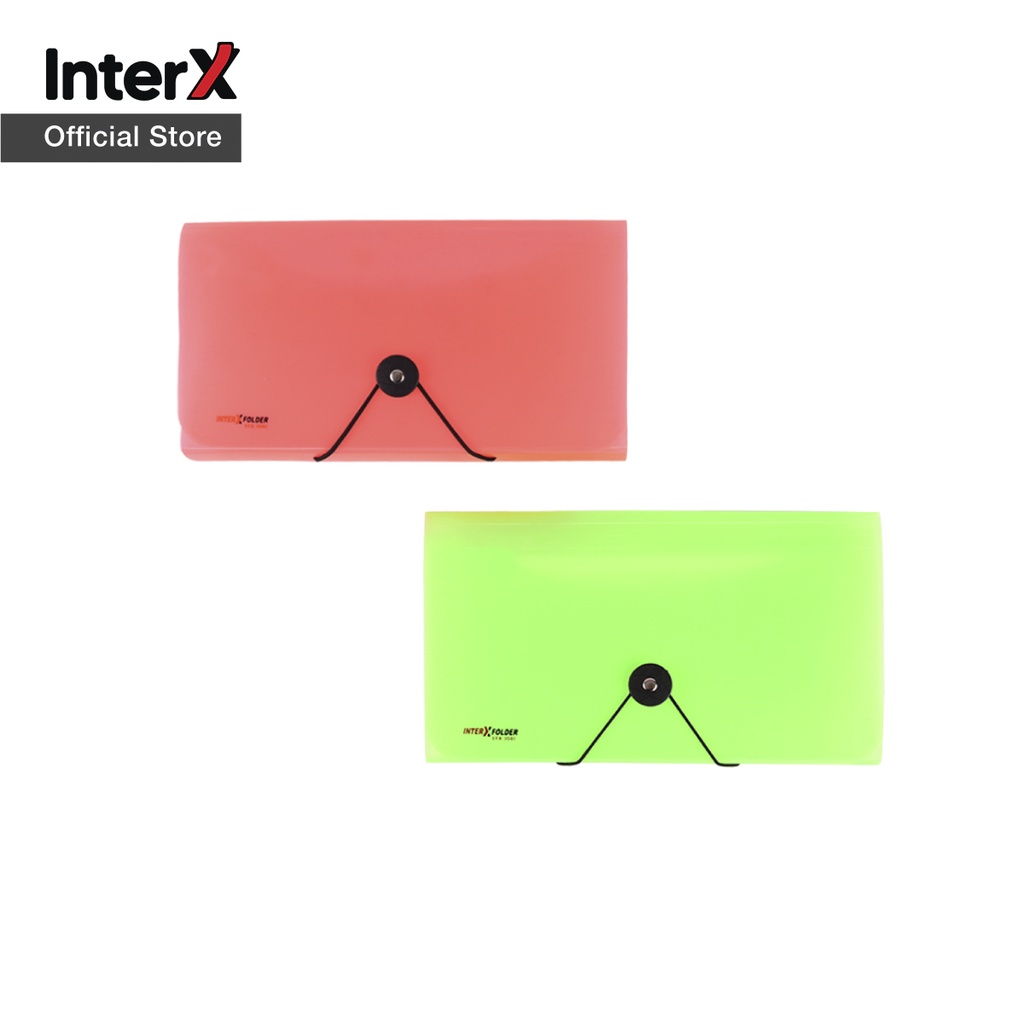Jual InterX Folder Expanding File Organizer / Map Harmonika Kwitansi Kertas 7 Pembatas UK Giro ...