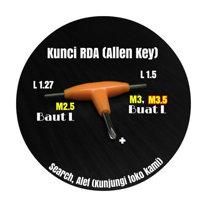 Jual Obeng plus Kunci L T segitiga allen key obeng blimbing | Shopee ...