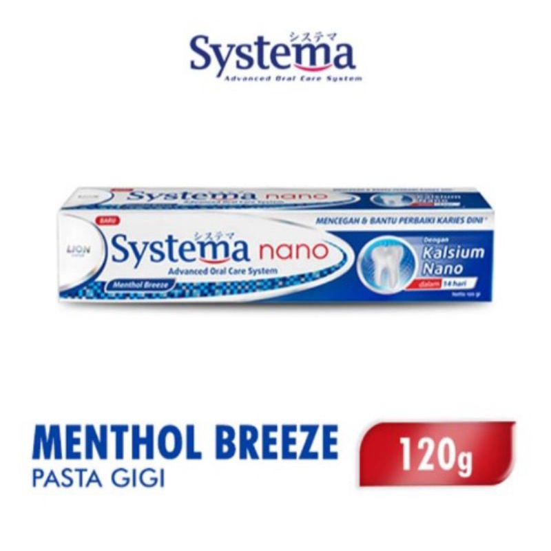 Jual SYSTEMA Pasta Gigi Menthol Breeze 120g | Shopee Indonesia