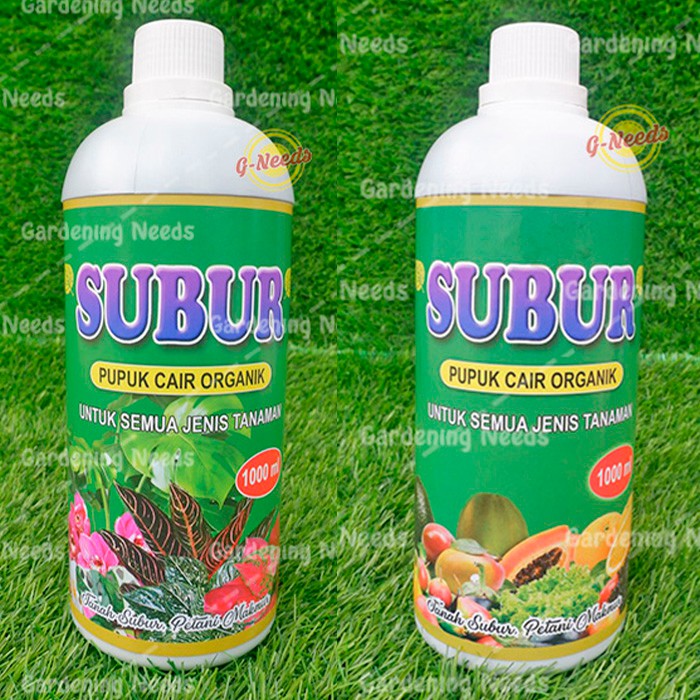 Jual Pupuk Organik Cair SUBUR (1 Ltr) | Shopee Indonesia