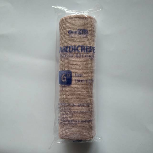 Jual Perban elastis / elastic bandage Medicrepe one 6" one med | Shopee ...