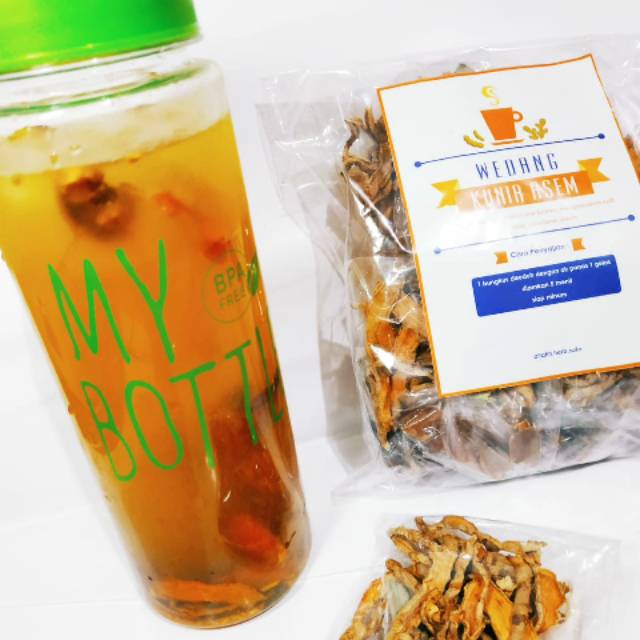 Jual Infuse water kunyit asam/wedang kunyit asam (rimpang kering ...