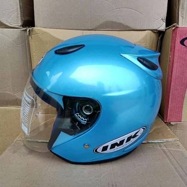 Jual HELM INK CENTRO REPLIKA ICE BLUE | Shopee Indonesia