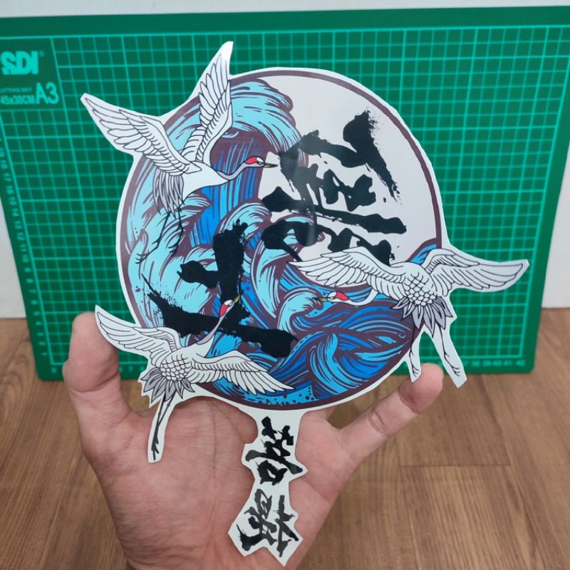 Jual sticker decal oriental graftec (burung 1) | Shopee Indonesia
