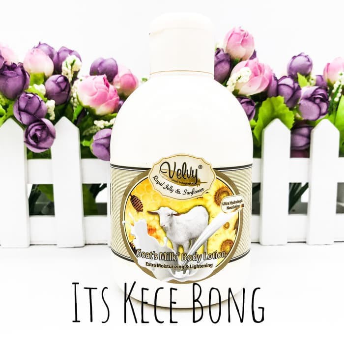 Jual Velvy Goat s Milk Body Lotion Royal Jelly Sunflower 300ml | Shopee ...