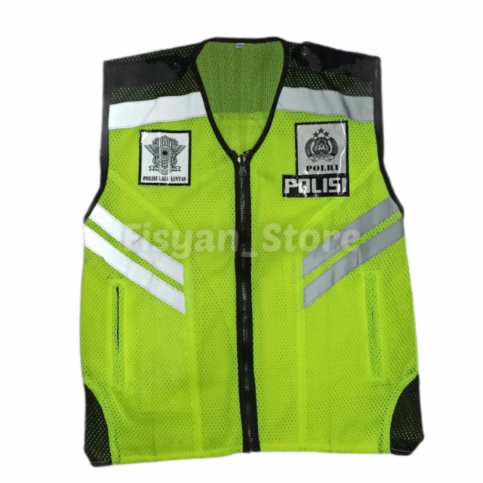Jual Rompi Polisi Mesh | Rompi Polisi Lalu Lintas | Rompi Polantas Mesh ...
