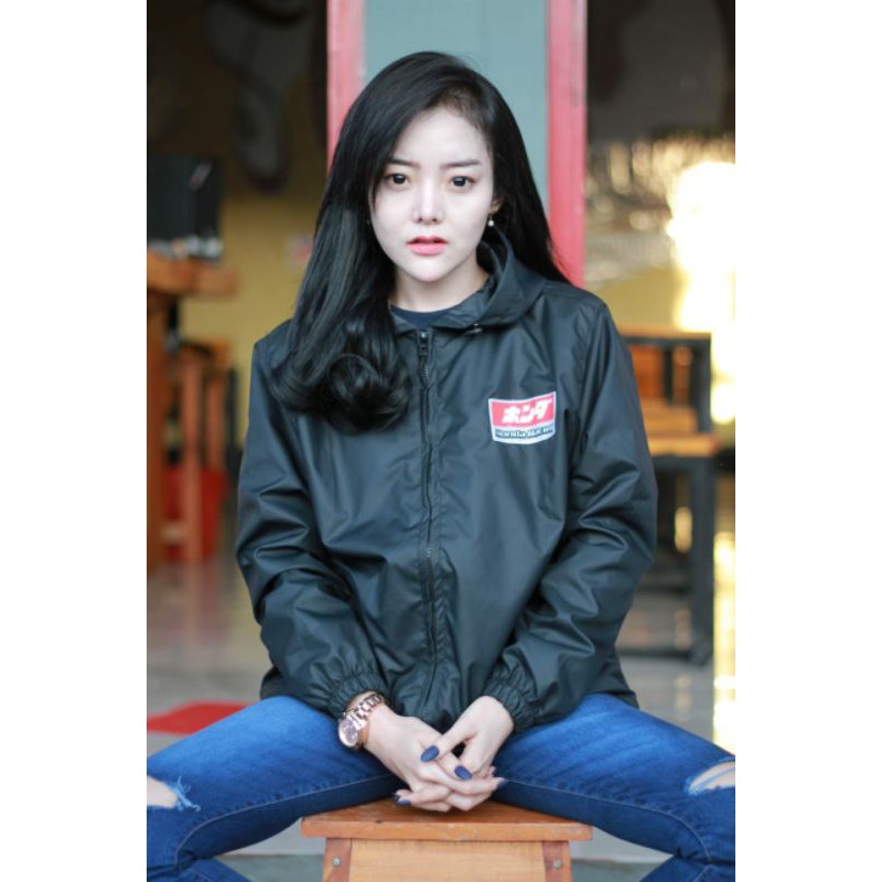 Jual RacingOne / Jaket Parasut Honda Racing / Waterproof Premium ...