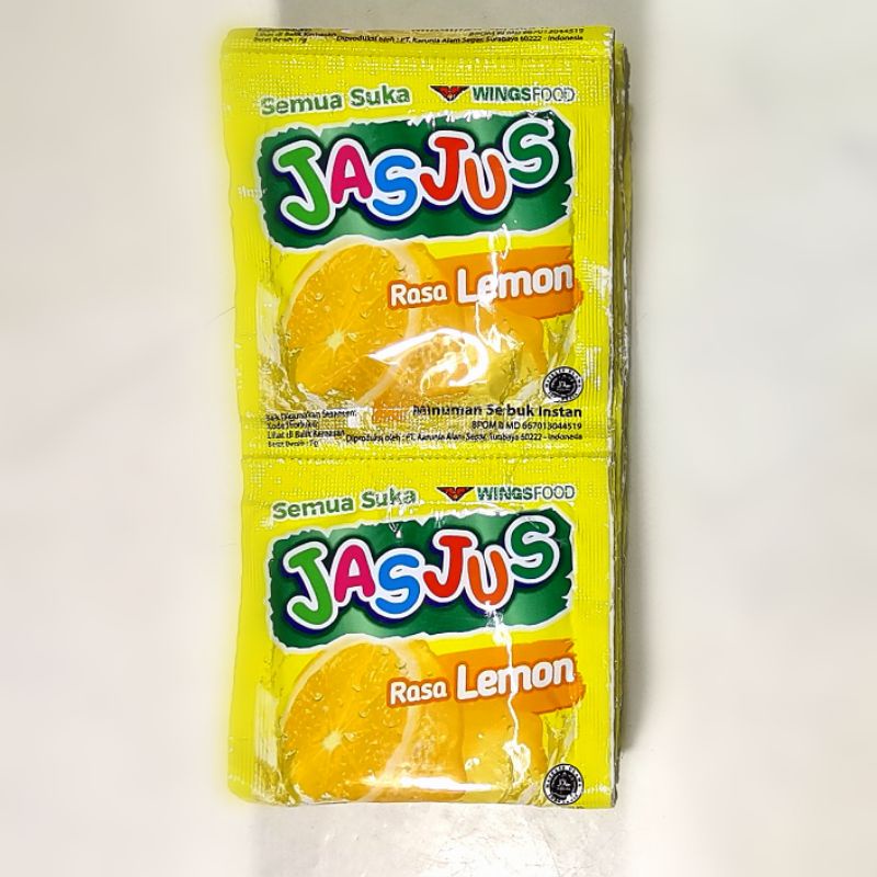 Jual Jasjus Minuman Serbuk Renceng 10 Sachet x 7 gr [aneka rasa ...