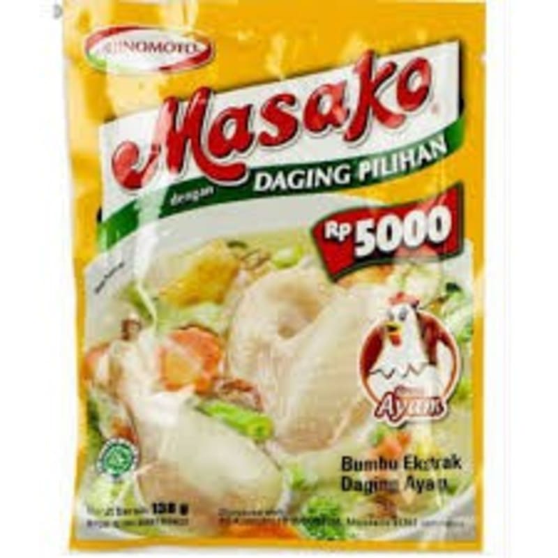 Jual AJINOMOTO Masako Kaldu Penyedap 130gr | Shopee Indonesia