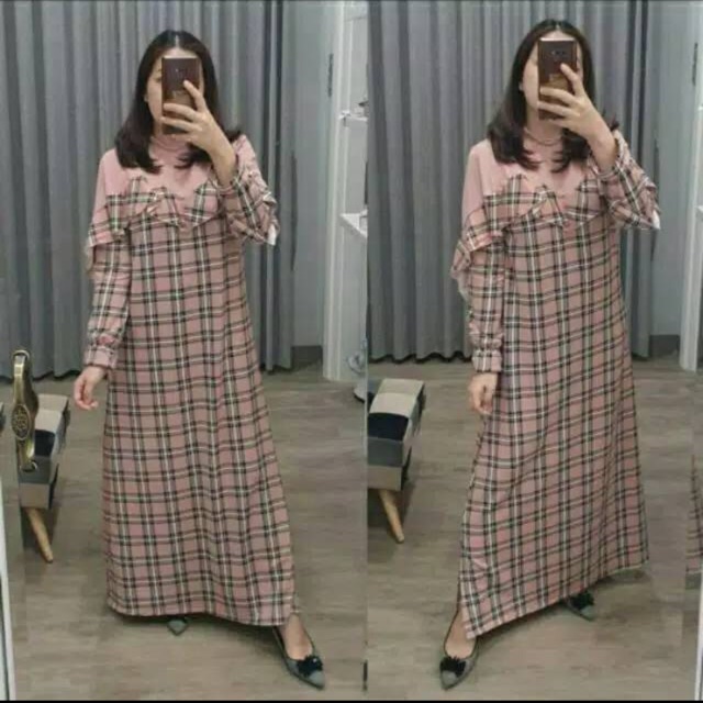 Jual Gamis SABRINA model vivaldi by Welove | Shopee Indonesia