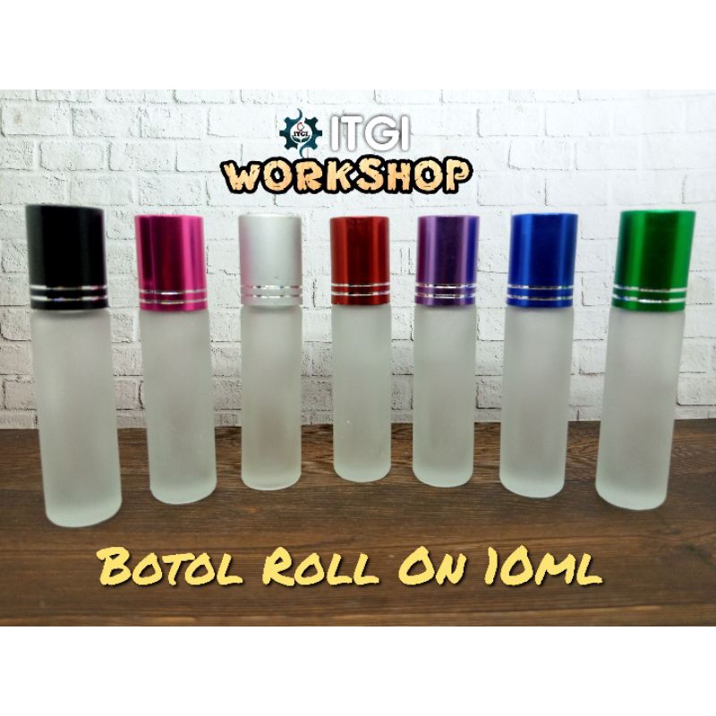 Jual BOTOL ROLL ON 10 ML KACA (DOFF) | Shopee Indonesia