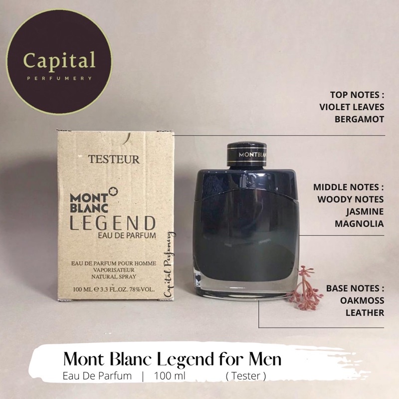 Jual Mont Blanc Legend Men EDP 100ml Tester | Shopee Indonesia