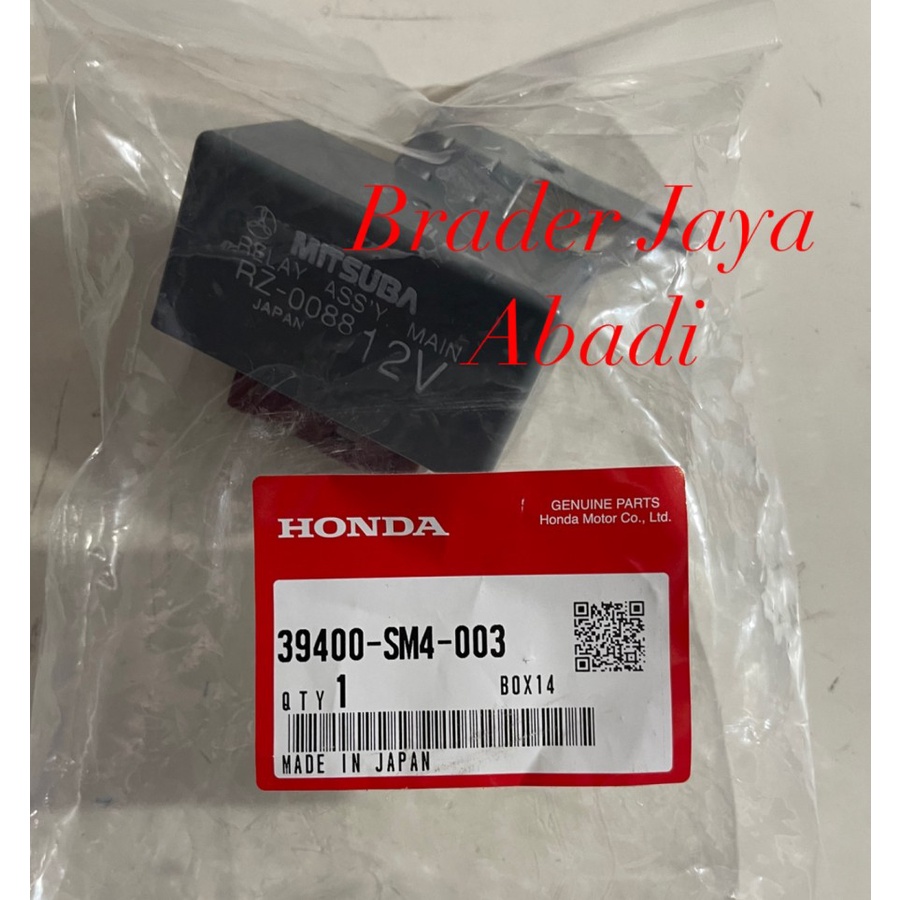 Jual MAIN RELAY BENSIN CIVIC GENIO ESTILO FERIO CITY PESONA Z CRV OLD ...
