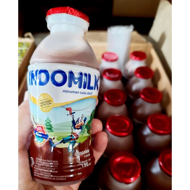 Jual Susu UHT Indomilk 190 ml | Shopee Indonesia