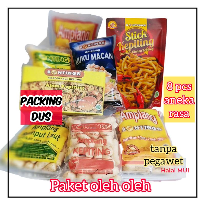 Jual Cemilan makanan oleh-oleh khas balikpapan Kalimantan BONTINGS ...