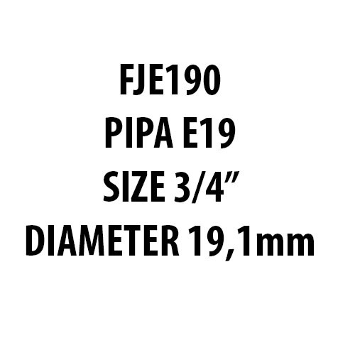 Jual Pipa Conduit Besi Listrik Polos Tipe E19 FJE190 FORT | Shopee ...