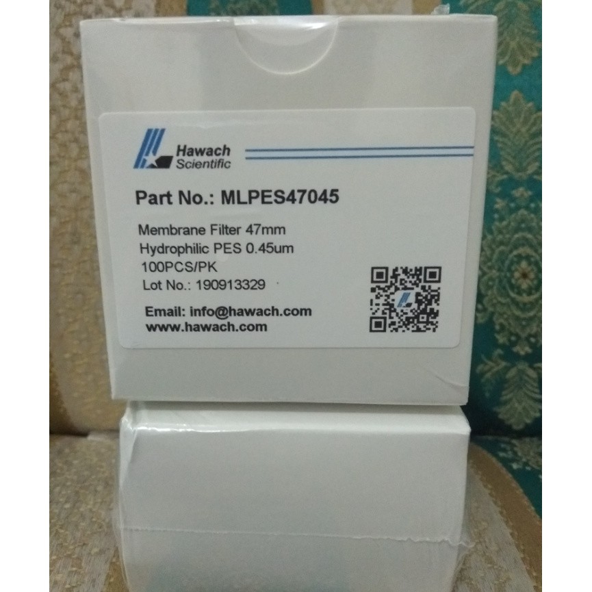 Jual PES Membrane Filter Diameter 47 mm Pori 0.45 um | Shopee Indonesia