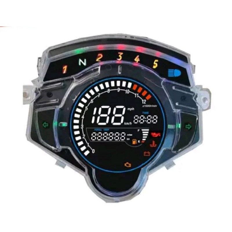Jual Speedometer Digital Uma Racing for Jupiter Mx 135 | Shopee Indonesia