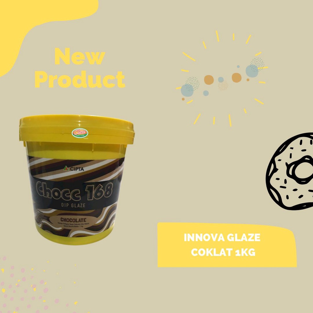 Jual INNOVA GLAZE COKLAT 1 KG | Shopee Indonesia
