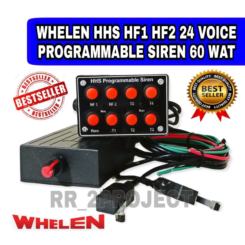 Jual Modul Sirine Whelen hhs 24 voice hf1 hf2 60 programmable siren 60 ...
