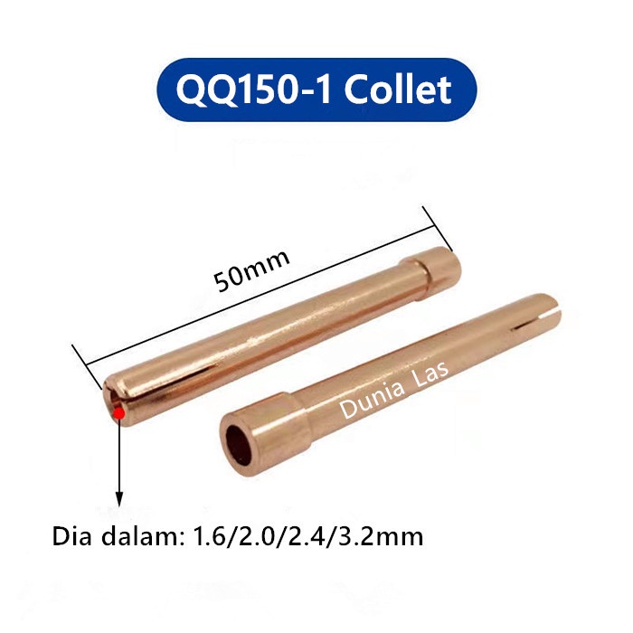 Jual 5PCS Tig Argon QQ150-1 Welding Torch Head Collet Body Keramik Ceramic 8x45 8x60 QQ-150-1 QQ ...