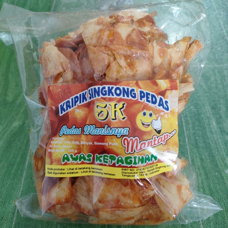 Jual Kripik Singkong Pedes 250g | Shopee Indonesia