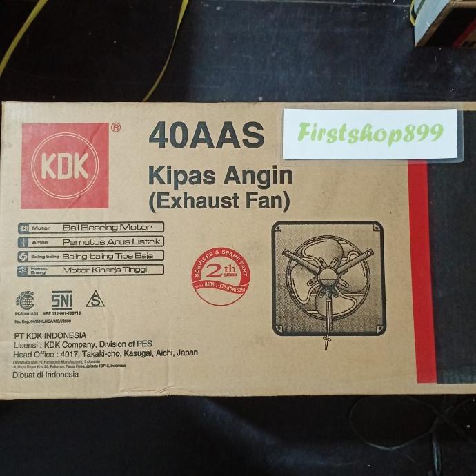 Jual yang dicari] Kipas industri 16" KDK 40aas kipas exhaust fan besi | Shopee Indonesia