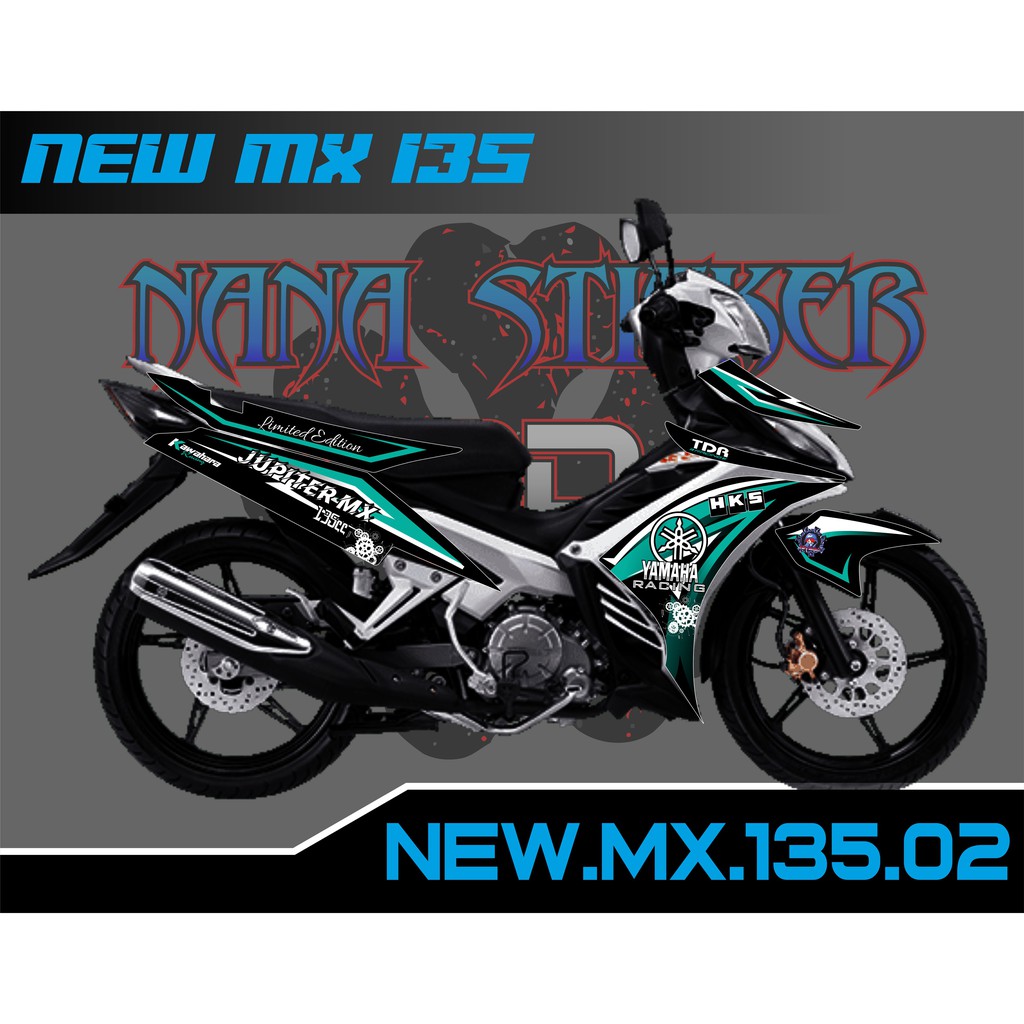 Jual Striping NEW JUPITER MX 135 - Stiker MX 135 List Variasi Motor ...