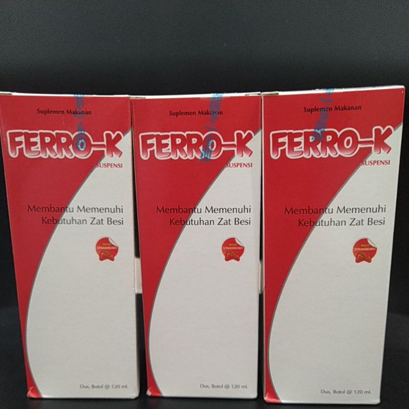 Jual Ferro-K Syrup 120mL | Shopee Indonesia