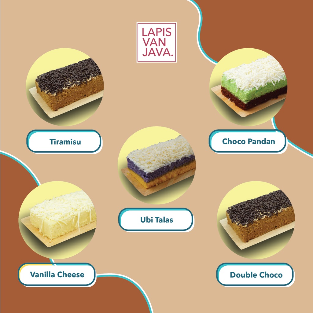 Jual (BISA INSTANT) Bolu Susu Khas Bandung Lapis Van Java | Shopee ...