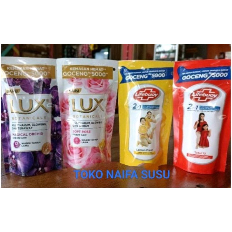 Jual Lifebuoy Lux sabun Cair kemasan 5000 Goceng | Shopee Indonesia