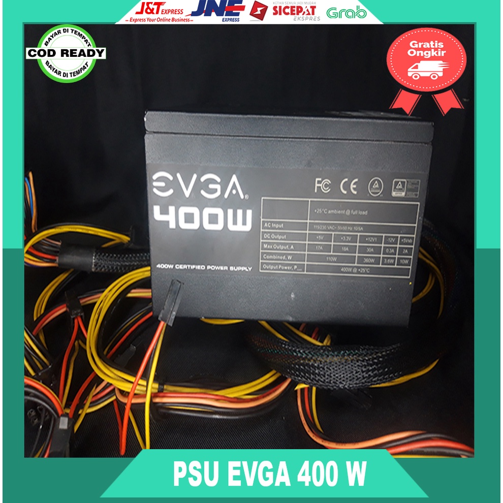 Jual PSU EVGA 400W / Power Supply EVGA 400W | Shopee Indonesia