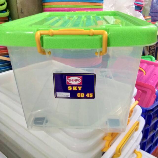 Jual Containar Box sky shinpo CB 45(ada roda) | Shopee Indonesia