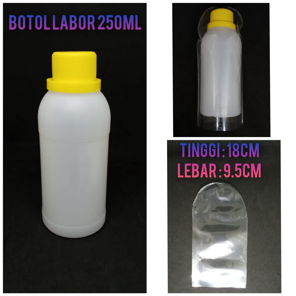 Jual Segel botol agro labor 250 ml 1/4 kg / segel PVC / shrink seal ...