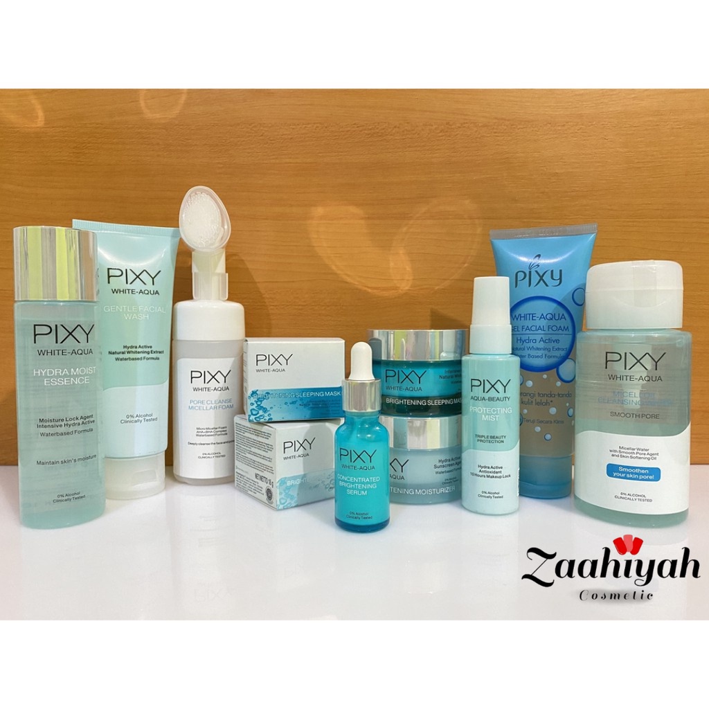 Jual ️ Zaahiyah ️ PIXY White Aqua Brightening Moist| Sleeping Mask ...