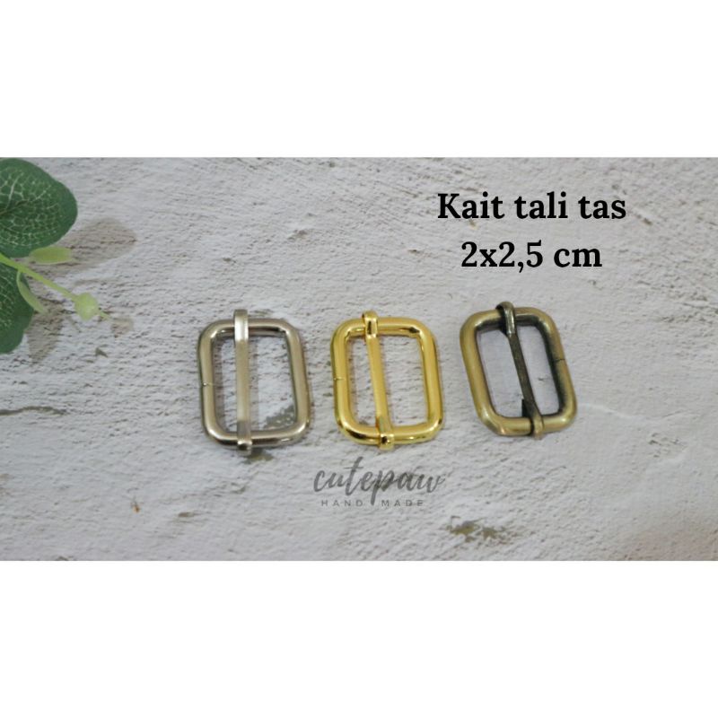 Jual Gesper Kotak TEBAL- Aksesoris Gantungan tas rajut(harga per pcs ...
