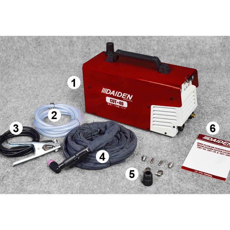 Jual DAIDEN POTONG PLASMA WELDING CUT 40 INVERTER TRAFO LAS MESIN LAS ...