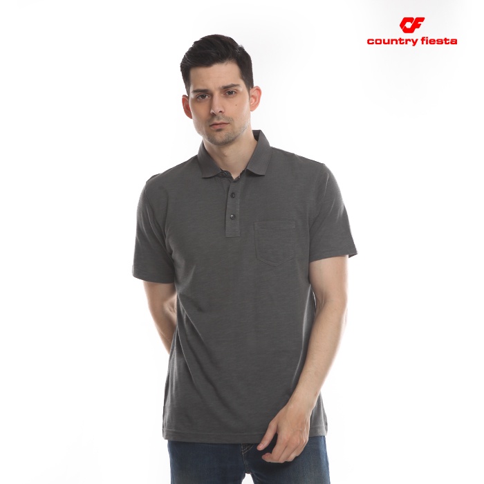 Jual Country Fiesta Men's Polo Shirt Green | Shopee Indonesia