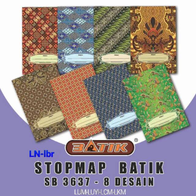 Jual Stopmap Batik Kertas Tebal | Shopee Indonesia