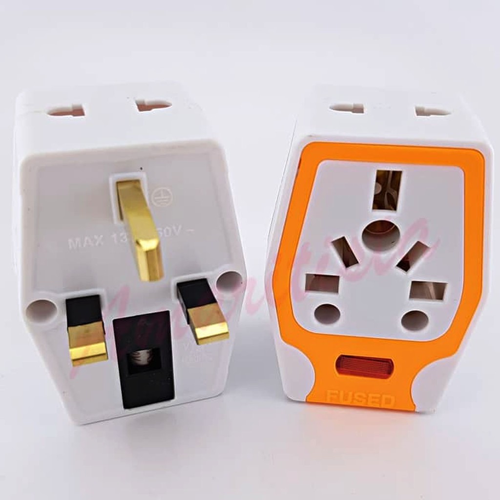 Jual Steker / Over Steker / Colokan T Universal Kaki 3 ~ 13A 250V SNI ...