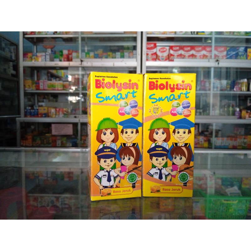 Jual BIOLYSIN SMART SYRUP 60ML | Shopee Indonesia